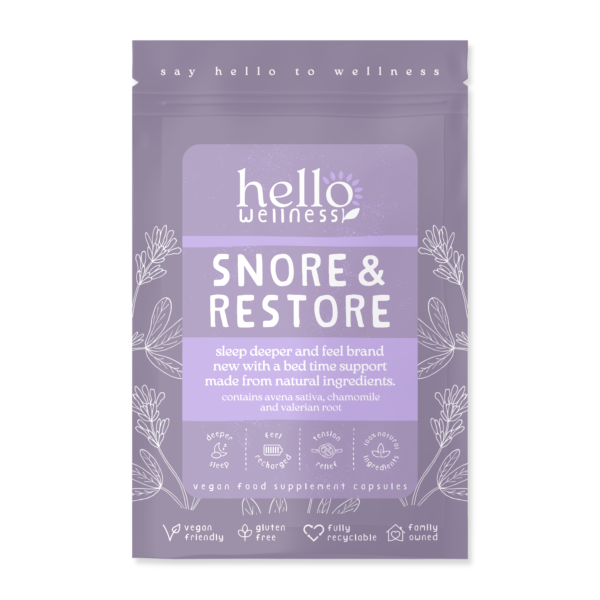 Snore and Restore- 60 capsules – Elixir Health & Wellbeing