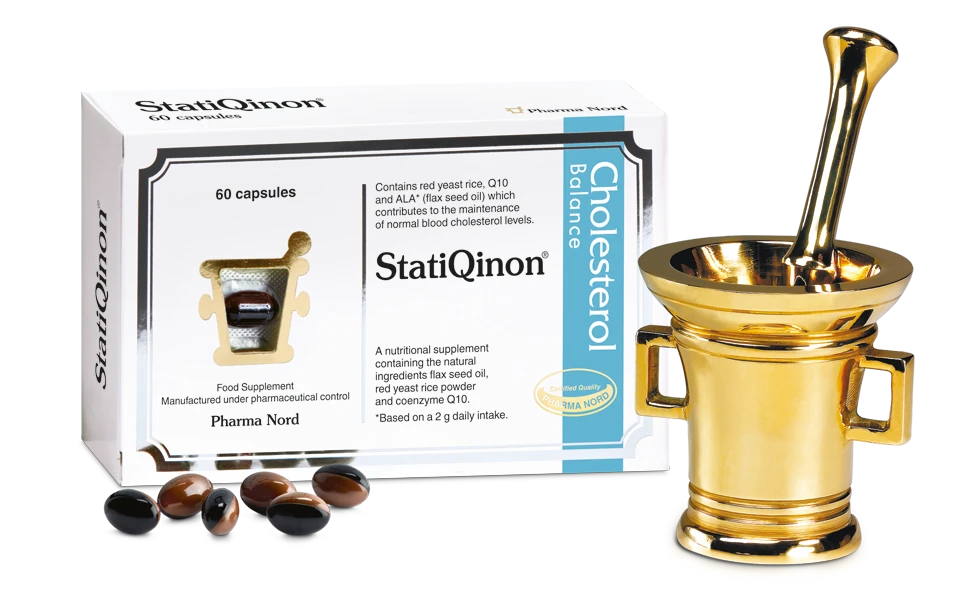 Pharma Nord StatiQuinon- Cholesterol Balance (60 capsules) – Elixir Health & Wellbeing