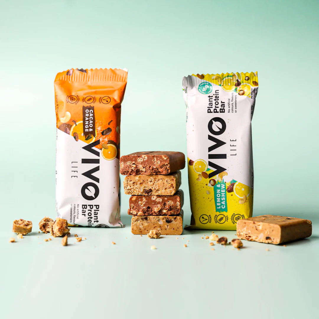 Plant Protein bar- Cacao & Orange – Elixir Health & Wellbeing