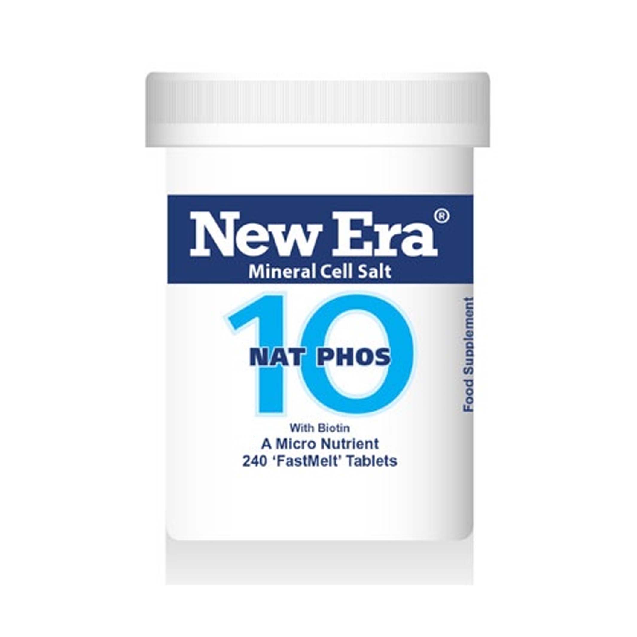 New Era Tissue Salt Nat Phos 10 - Acidity, Heartburn 240 Tablets ...