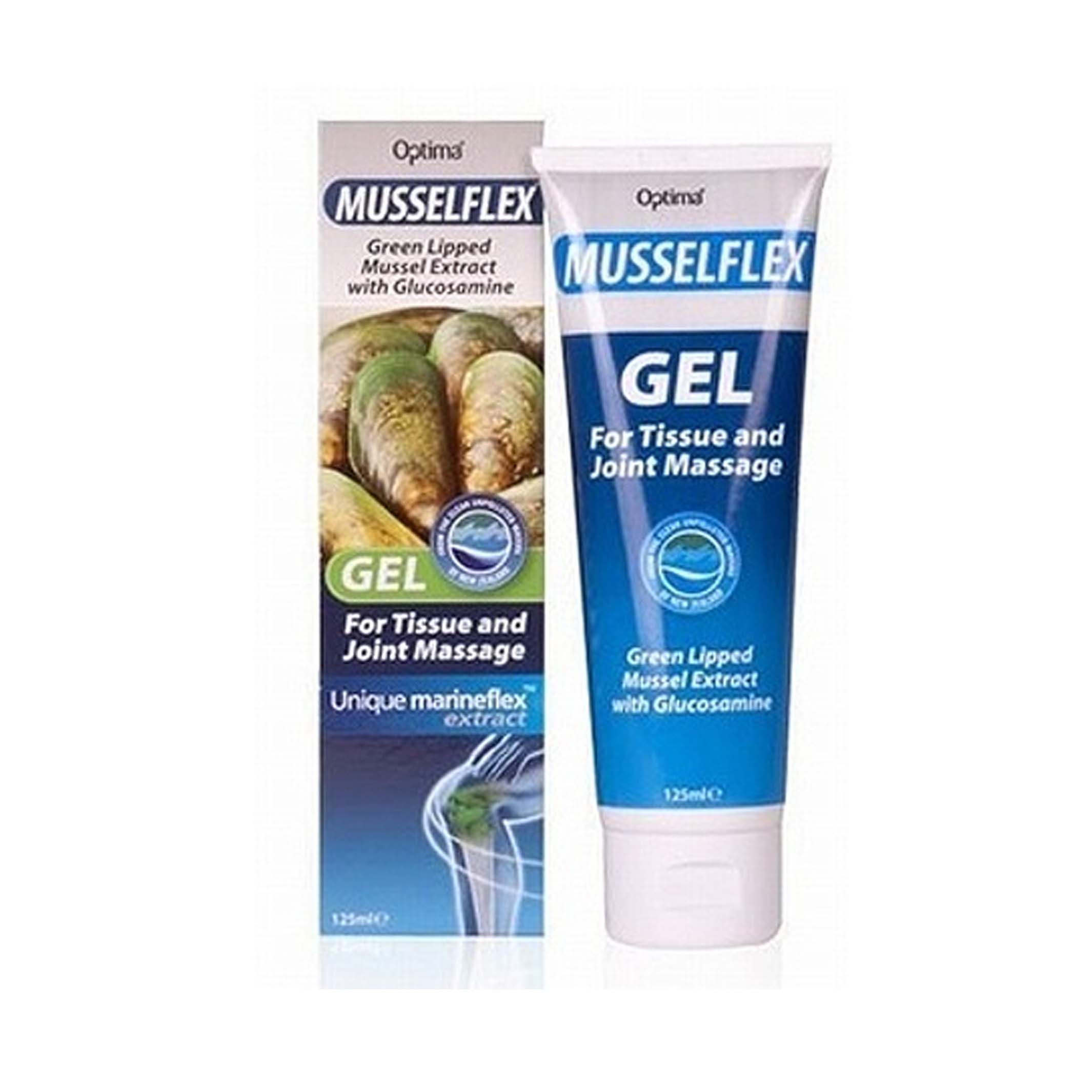 Optima Musselflex Green Lipped Mussel Extract with Glucosamine 125ml ...