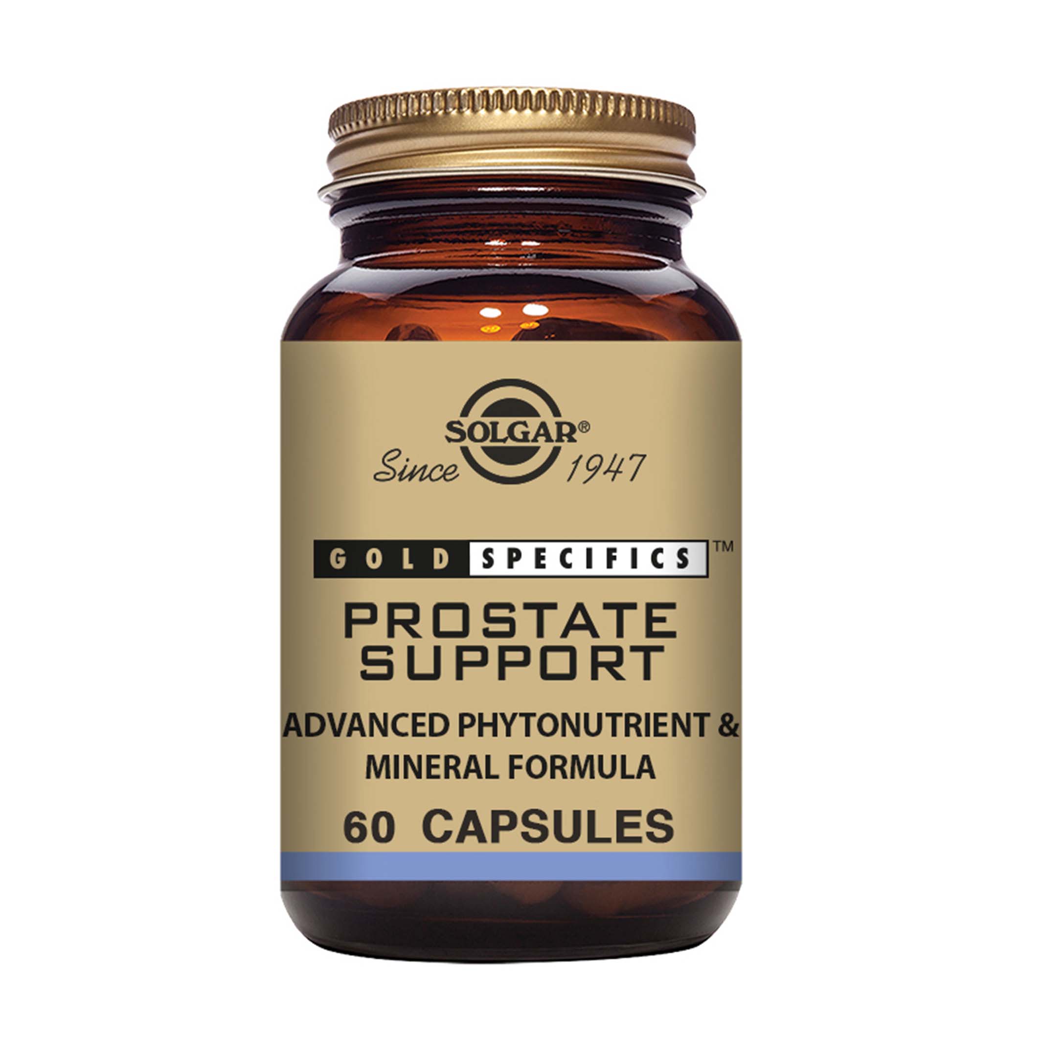 Solgar Gold Specifics Prostate Support 60 Vegetable Capsules | Prostate ...
