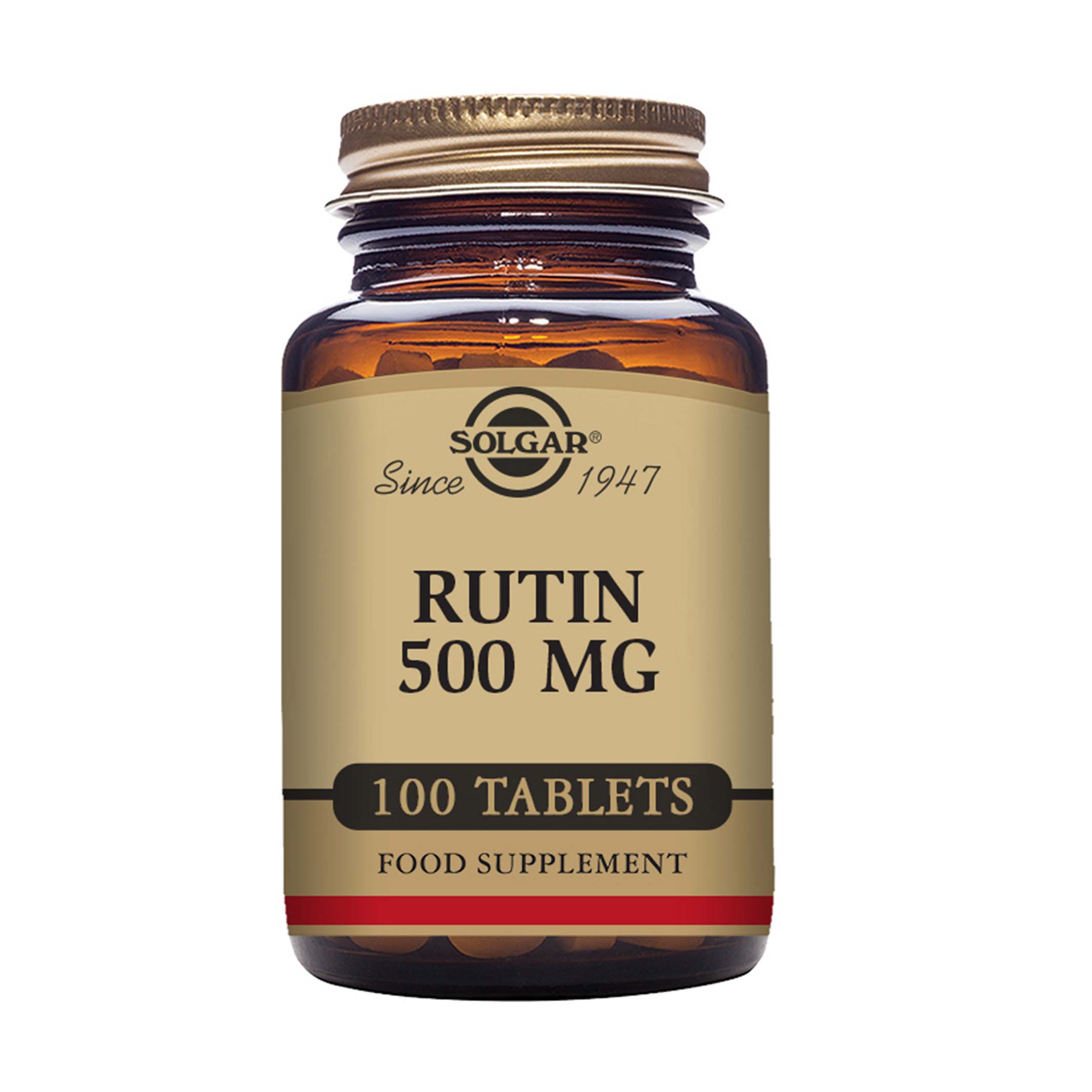 Solgar Rutin 500 mg 100 Tablets - Elixirhealth.co.uk – Elixir Health ...