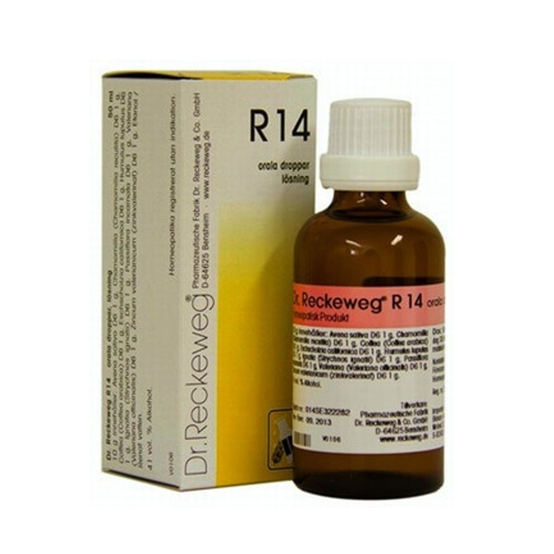 Dr Reckeweg R14 Nerve, Sleep Drops 50 ml - Elixirhealth.co.uk – Elixir ...