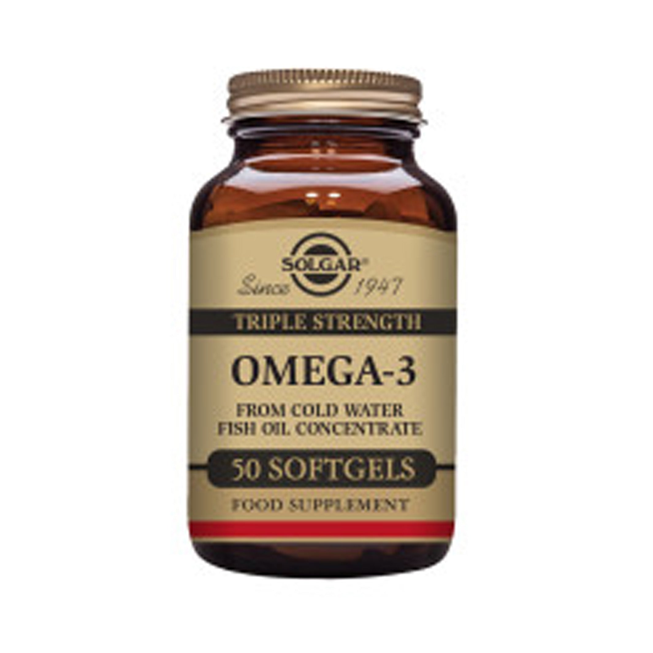 Solgar Triple Strength Omega-3 Fish Oil 50 Softgels - Elixirhealth.co ...